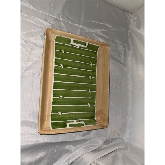 Unbranded | Wall Decor | Ceramic Football Stadium Hand Painted Tray For ...